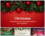Christmas List PowerPoint Template and Google Slides