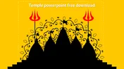 Amazing Temple PowerPoint Free Download Slide Template