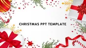 Aesthetic Christmas List PowerPoint Template & Google Slides