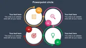 Stunning PowerPoint Circular Process Template Designs