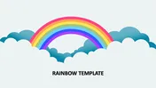 Boho Rainbow PowerPoint Template Free Google Slides