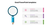 PowerPoint Magnifying Glass Template & Google Slides