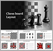 Try Now Chess PowerPoint Template Presentation Slide