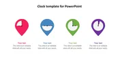 Clock PowerPoint PPT Template For Slide Presentation