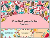 Free Summer PowerPoint Backgrounds and Google Slides