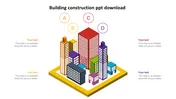Get this Building PowerPoint template and Google slides