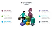 Career Journey Slide For PPT and Google Themes For Presentation