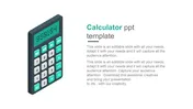 PPT Presentation Template on Calculator and Google Slides