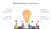 Brainstorm PowerPoint presentation Template and Google Slides