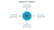 Editable Free Compass PowerPoint Template and Google Slides