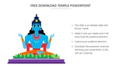 Amazing Temple PowerPoint Free Download Slide Template