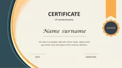 Editable Certificate Templates and Google Slides Themes