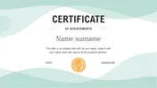 Certificate PowerPoint And Google Slides Templates