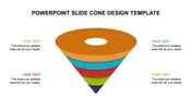 Mind – blowing PowerPoint 3D Cone Template Designs Slide