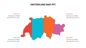 Map Of Switzerland PPT Template Free Download Google Slides
