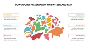Map Of Switzerland PPT Template Free Download Google Slides