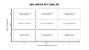 Best Stakeholder Map Template PowerPoint With Matrix