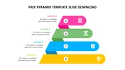 3D Shaped Pyramid Slide PowerPoint Presentation Template
