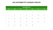 Get Calendar Timeline PowerPoint Template for Schedules