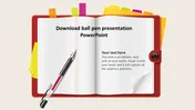 Bookmark Presentation PPT Model