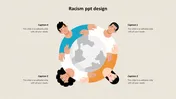 Add Racism PowerPoint Presentation Template Design