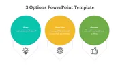 3 Options PowerPoint Presentation and Google Slides Themes