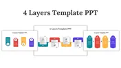 4 Layers PPT Presentation and Google Slides Themes