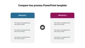 Creative Compare Two Process PowerPoint Design