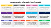 August PowerPoint Template - Calendar Design