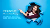 Surprise PowerPoint Presentation Template and Google Slides