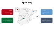Spain Map PowerPoint Presentation And Google Slides