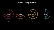 Neon Infographics PowerPoint Presentation And Google Slides