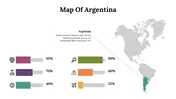 Map Of Argentina PowerPoint And Google Slides Themes