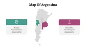Map Of Argentina PowerPoint And Google Slides Themes