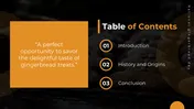 National Gingerbread Day PowerPoint And Google Slides Themes