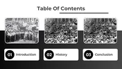 Bonus Army PPT Presentation And Google Slides Templates