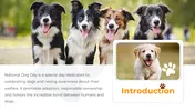 Unique National Dog Day PowerPoint And Google Slides Themes