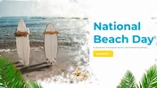 Try This National Beach Day PPT And Google Slides Themes
