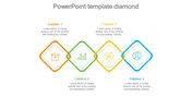 Get Now Diamond Template PowerPoint Presentation Slide