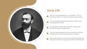 Use This Alfred Bernhard Nobel PPT And Google Slides