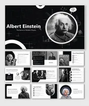 Explore Albert Einstein PPT And Google Slides Templates