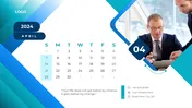 Unique 2024 Calendar PPT And Google Slides Templates