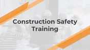 Use Construction Safety Training PPT And Google Slides