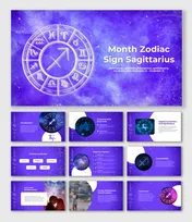 Month Zodiac Sign Libra — Edit and Present in Minutes
