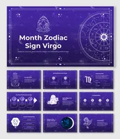 Download Month Zodiac Sign Taurus PPT And Google Slides