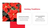 National Poinsettia Day PowerPoint And Canva Template