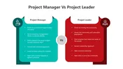 Project Manager Vs Project Leader PPT And Canva Template