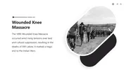 About The Historical Wounded Knee PowerPoint Presentation