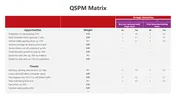 Download This Qspm Matrix PowerPoint And Google Slides