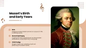 Mozart's Birthday PowerPoint Presentaion And Google Slides